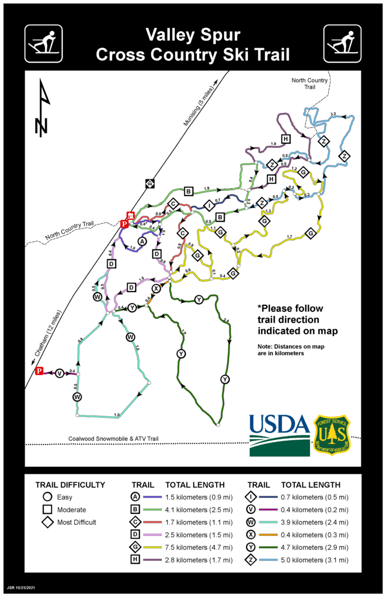 Trail Maps – Valley Spur